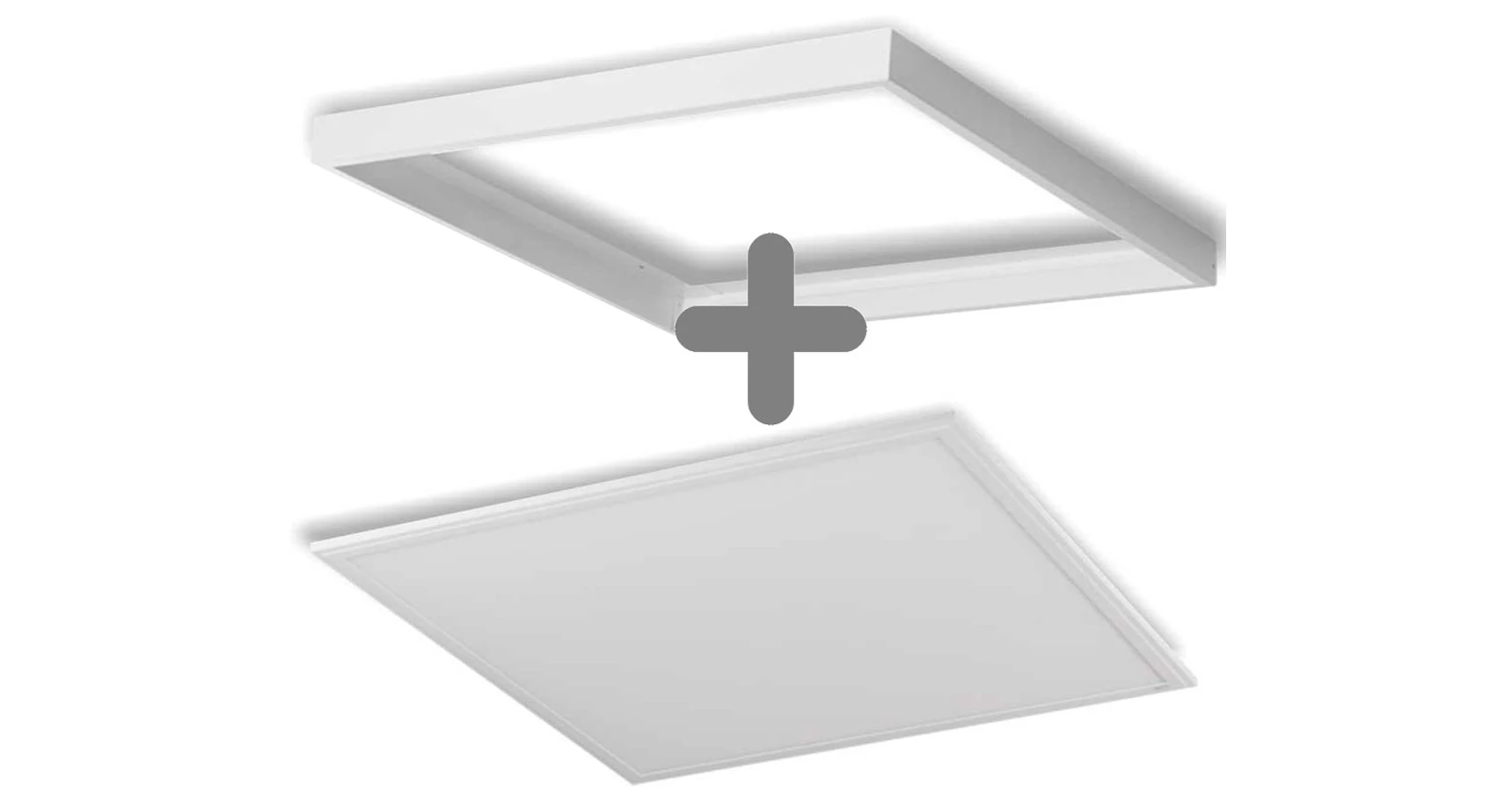 Avide LED Panel 60x60cm 36W NW 4000K 120lm/W UGR19, IP44, Professional ...